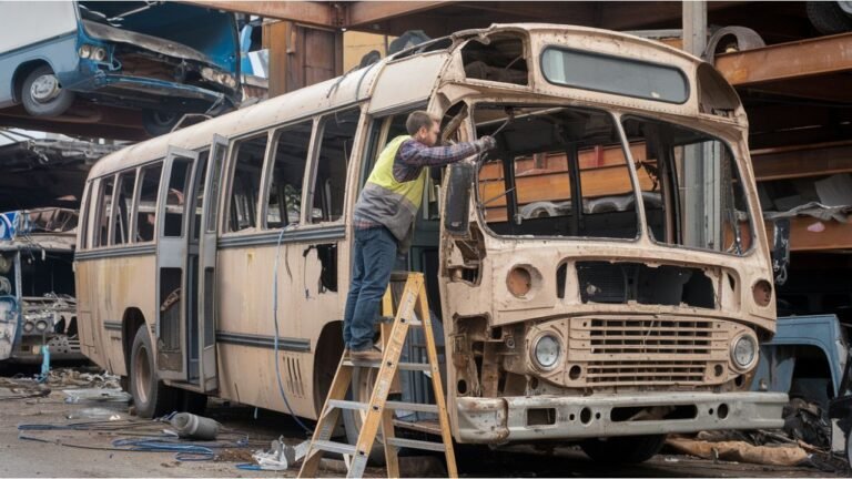 Bus Conversion Demolition | Savvy Dispatches