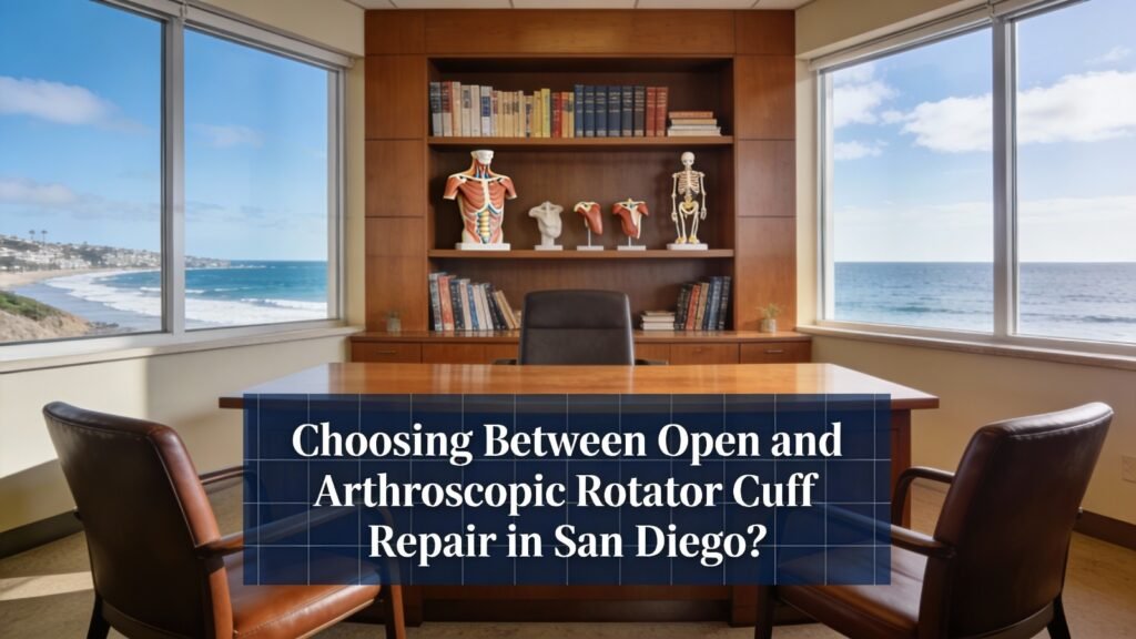 Choosing Between Open and Arthroscopic Rotator Cuff Repair in San Diego ...